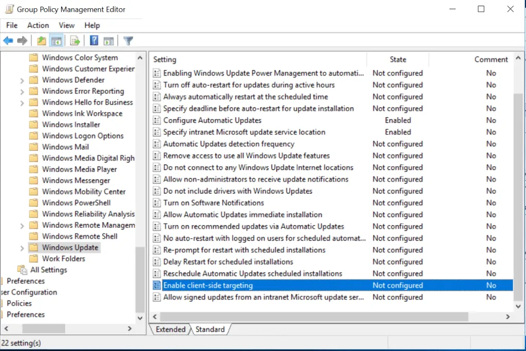 WSUS Windows Server 2016: Installation and Configuration