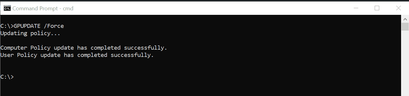 GPUPDATE-force | Itechguides.com GPUPDATE-force | Itechguides.com