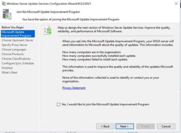 WSUS Windows Server 2016: Installation and Configuration