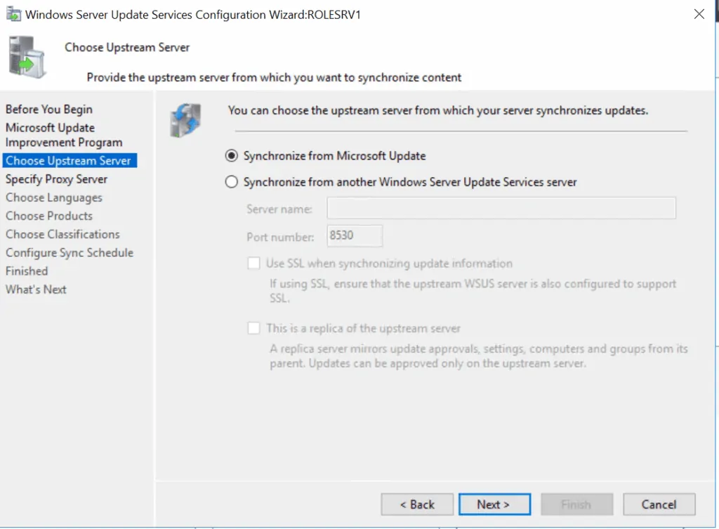 Wsus Windows Server 2016 Installation And Configuration