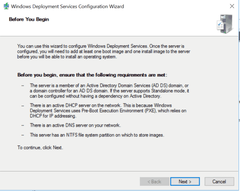 Setup Wds Server 2016 Install Configure Wds In Windows Server 2016