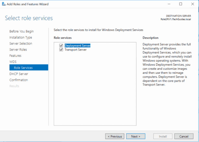 Setup WDS Server 2016 (Install, Configure WDS in Windows Server 2016)