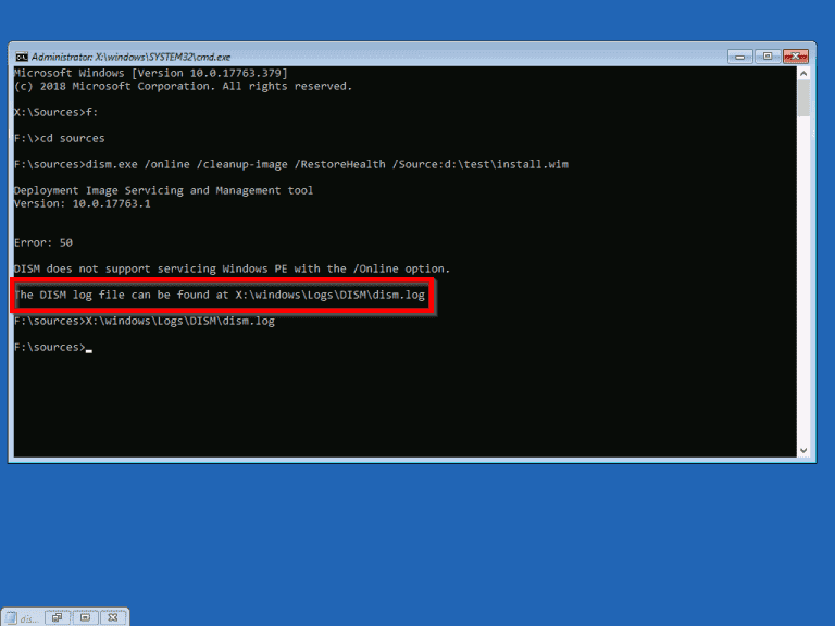 DISM.exe /Online /Cleanup-Image /Restorehealth Explained
