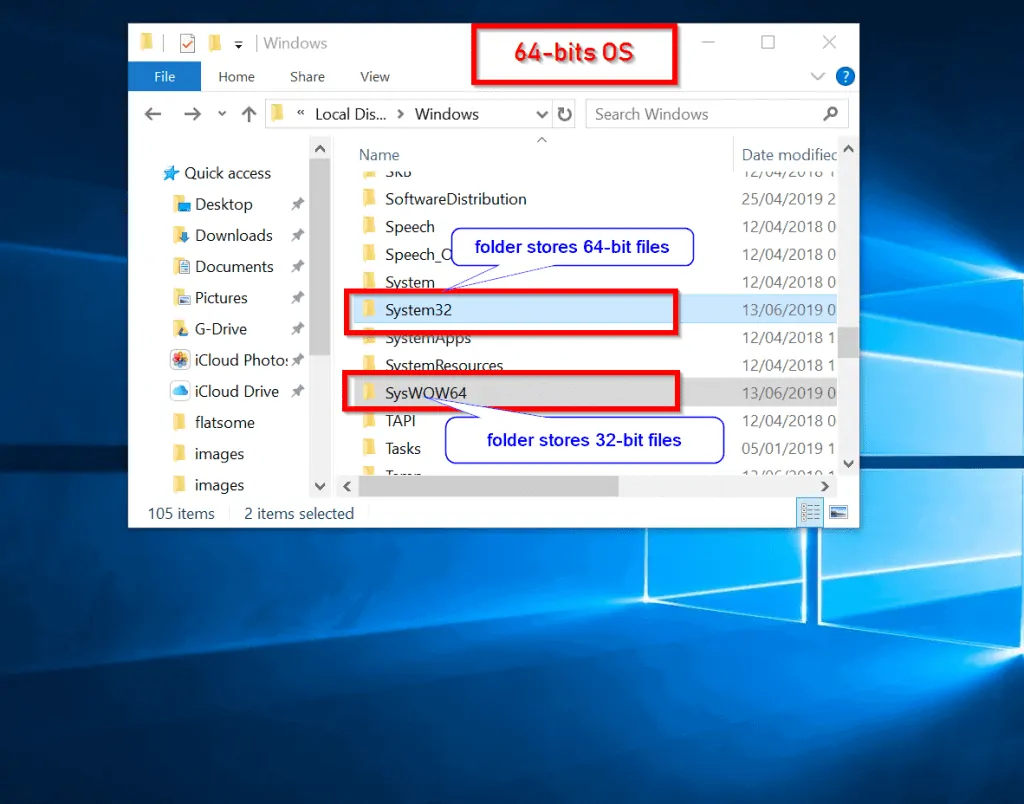 SysWOW64 and File System Redirector Explained - Itechguides