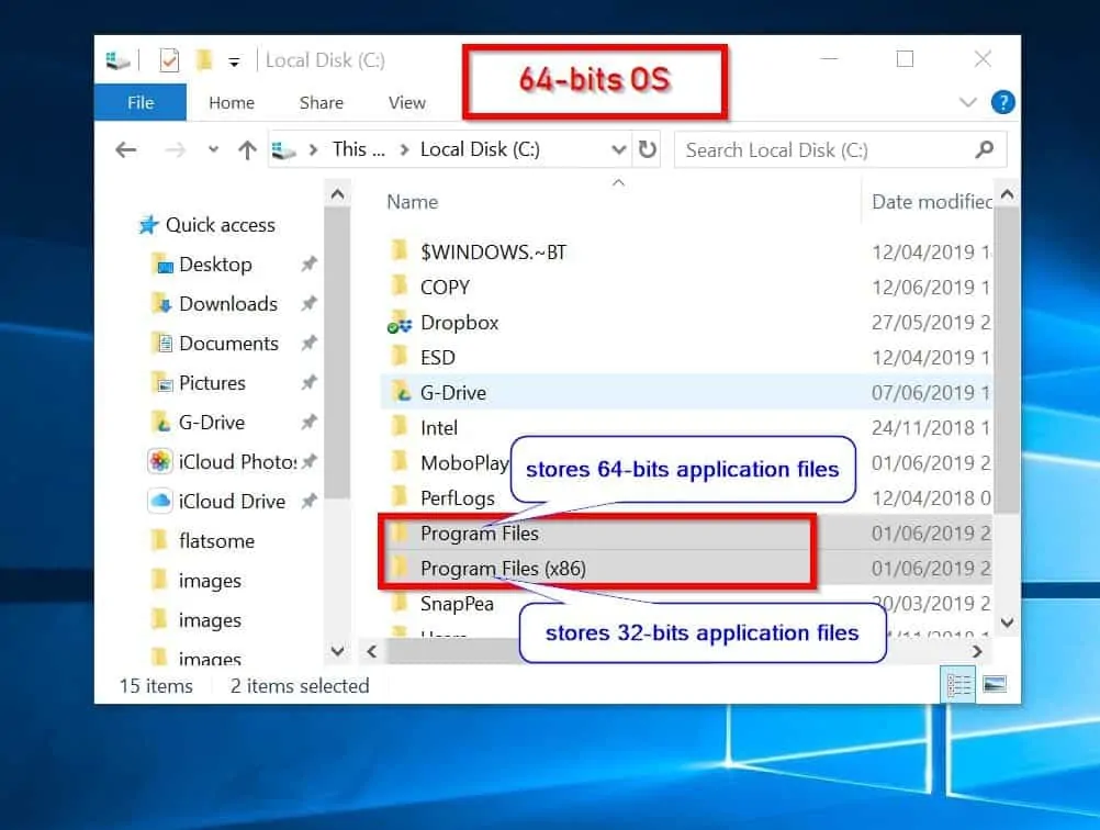 SysWOW64 and File System Redirector Explained - Itechguides