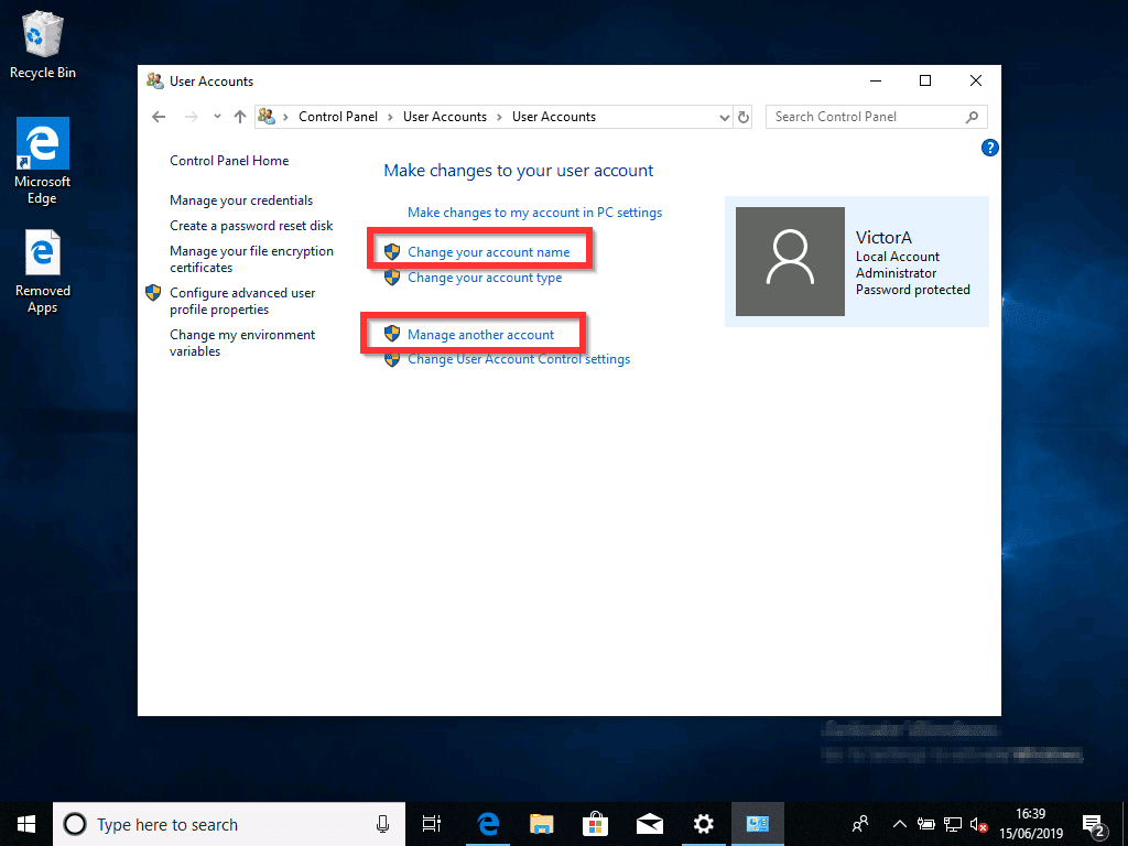 Change User Name in Windows 10 and Rename User Folder Name Change User Name in Windows 10 and Rename User Folder Name