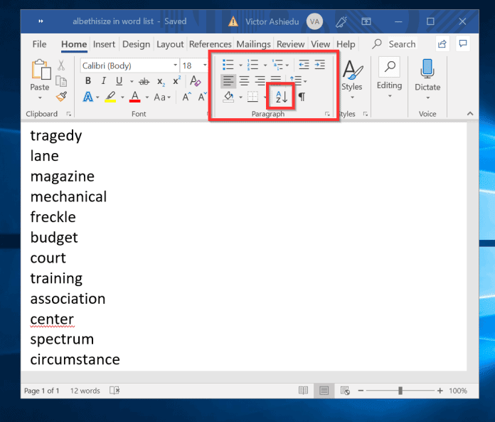 How to Alphabetize in Word (Sort Lists or Tables in Microsoft Word)