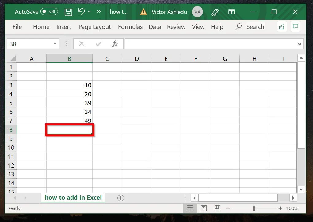 How To Sum In Excel With Examples Itechguides