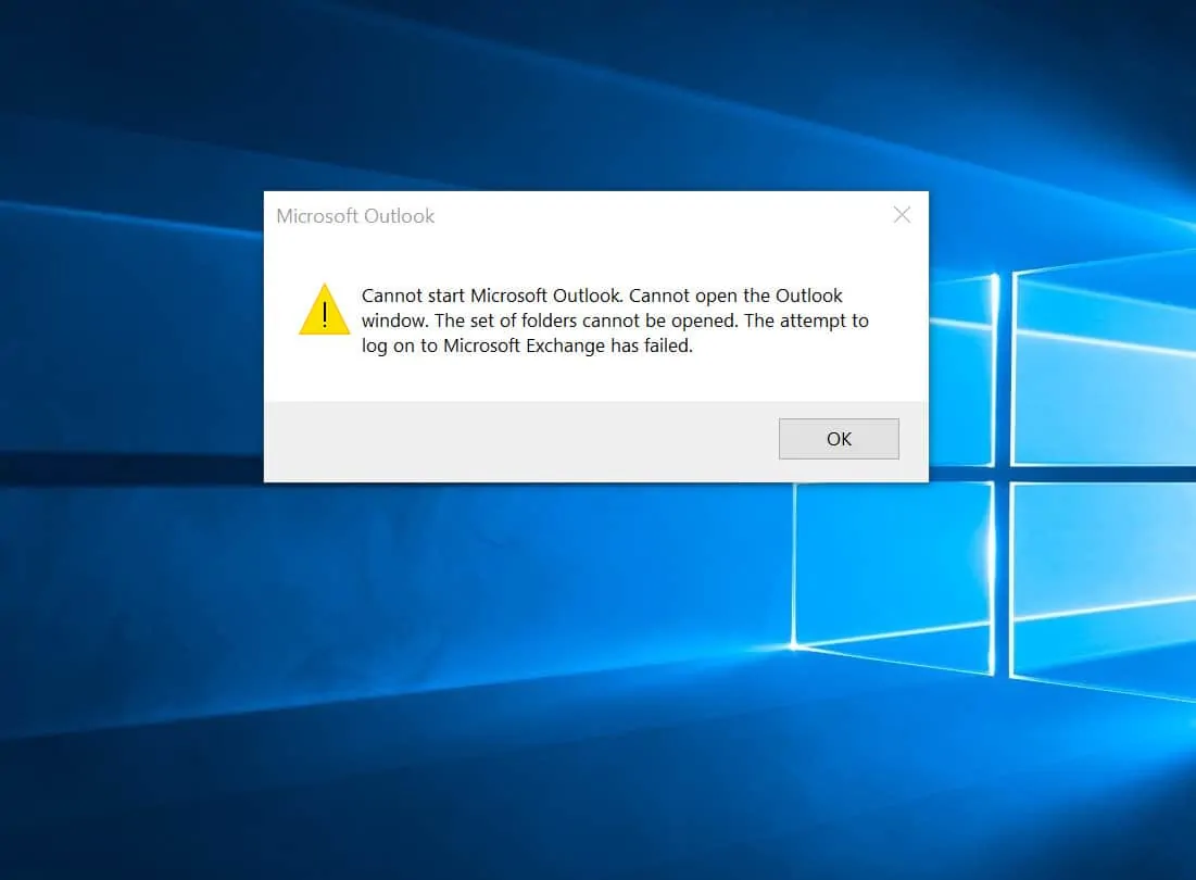 Cannot Start Microsoft Outlook - Cannot open the Outlook Window [Fixed]