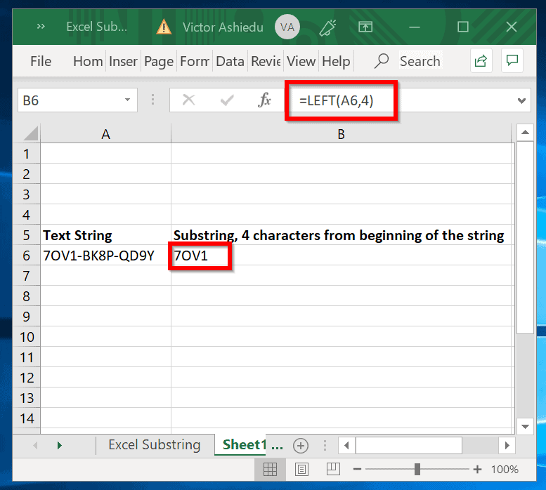 Excel Substring How To Get Extract Substring In Excel | weecares Excel Substring How To Get Extract Substring In Excel | weecares