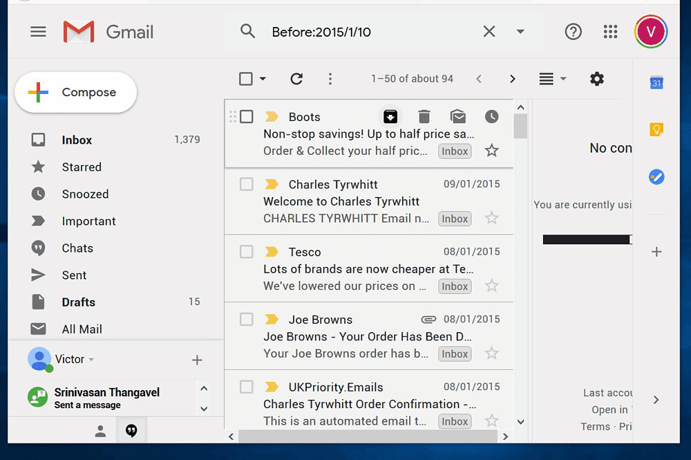 Gmail Search by Date: How to Search Gmail by Date | Itechguides.com