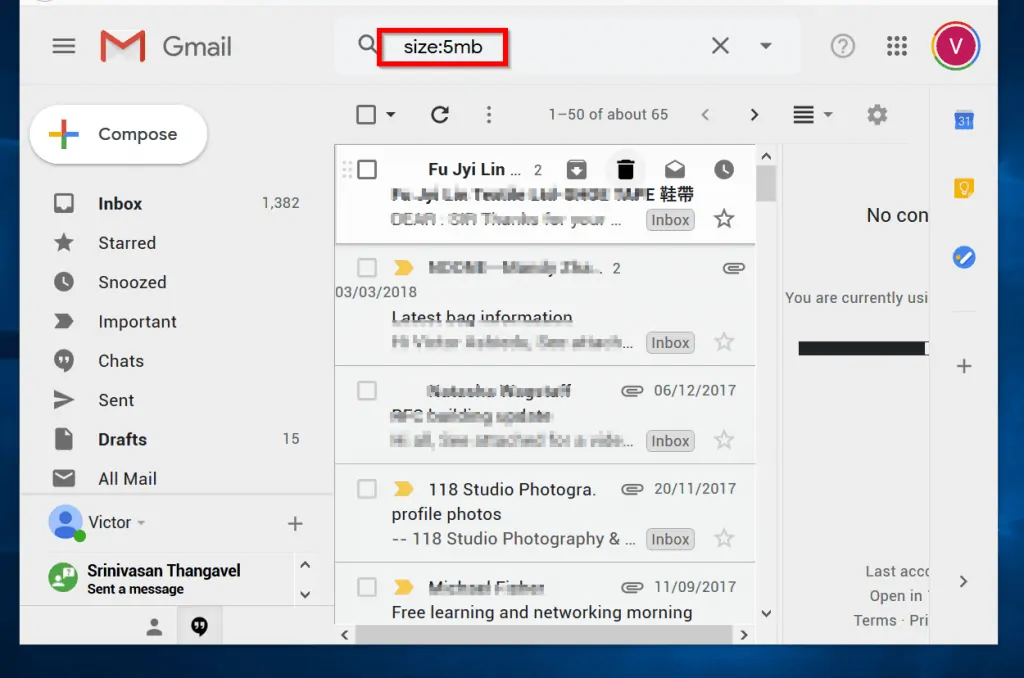 How to Sort Gmail by Size Using Gmail Search - Itechguides