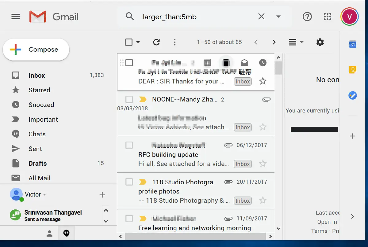 How to Sort Gmail by Size Using Gmail Search - Itechguides.com