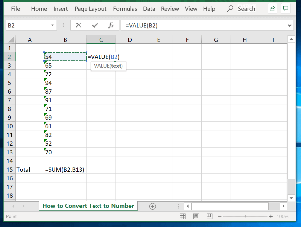How to Convert Text to Number in Excel (4 Methods) - Itechguides How to Convert Text to Number in Excel (4 Methods) - Itechguides
