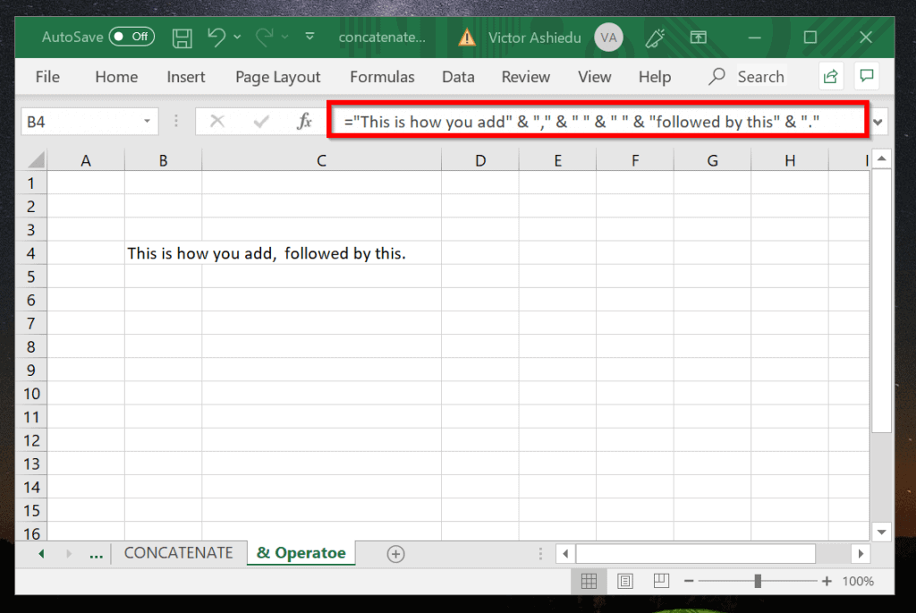 How To Concatenate Rows In Excel Copdas