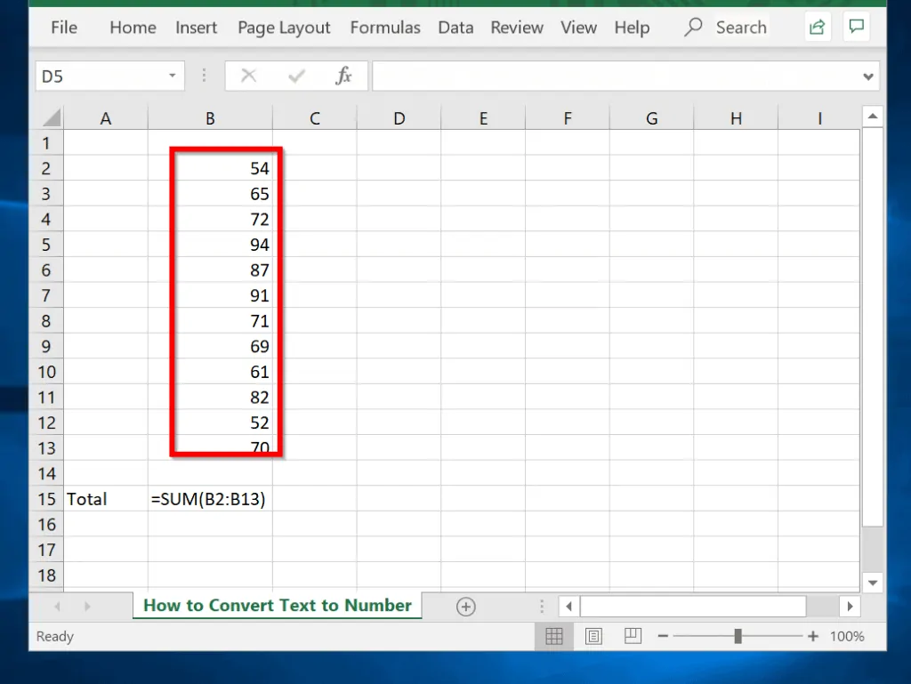 How to Convert Text to Number in Excel (4 Methods) - Itechguides