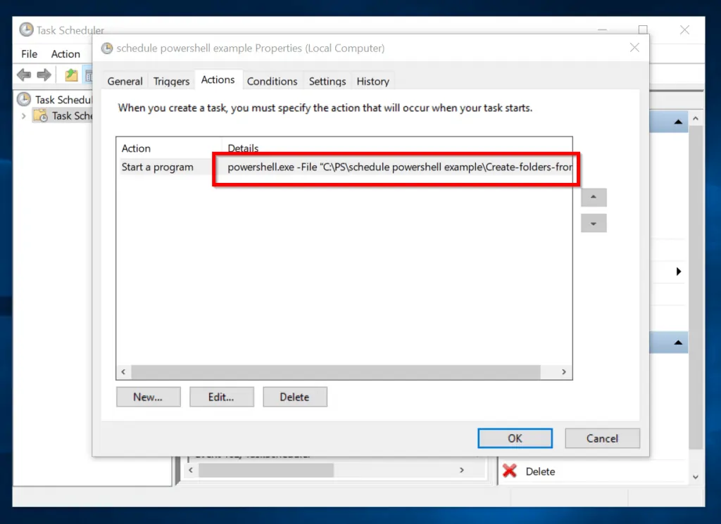 How To Schedule A Powershell Script On A Windows Server Itechguides