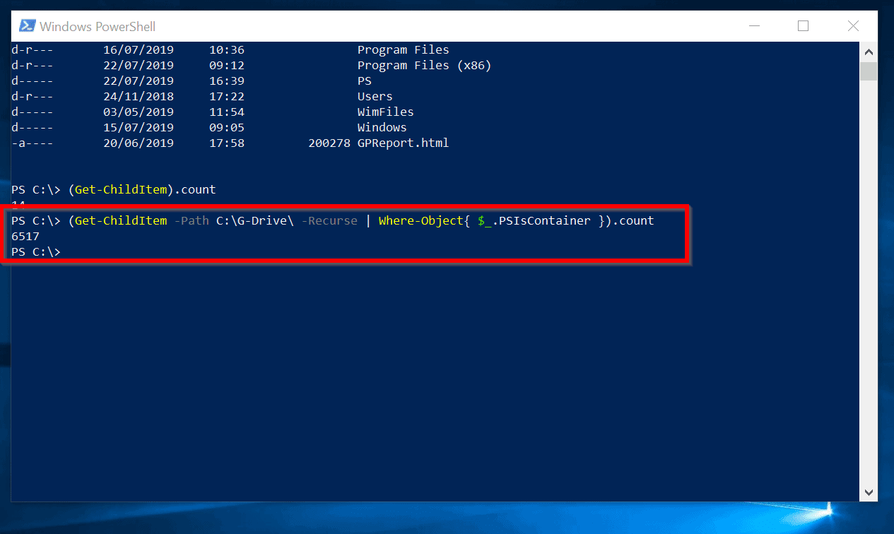 powershell-count-example-2 | Itechguides.com powershell-count-example-2 | Itechguides.com