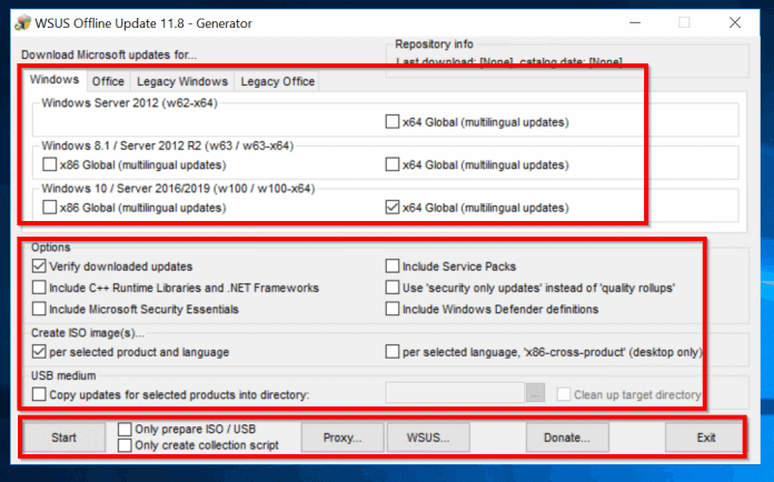 WSUS Offline Update: Install Microsoft Updates to Offline Computers