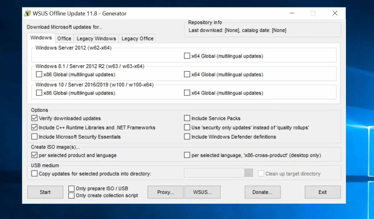 WSUS Offline Update: Install Microsoft Updates to Offline Computers