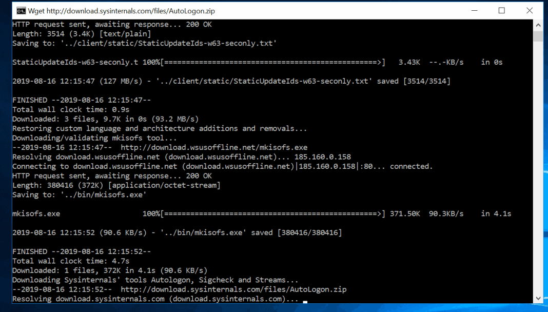 WSUS Offline Update: Install Microsoft Updates to Offline Computers