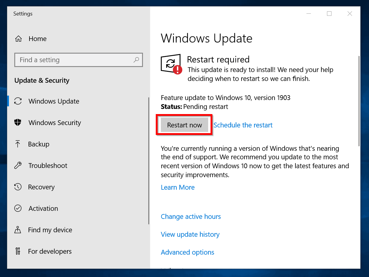 Latest Windows 10 Update (1903): How to Install May 2019 Update