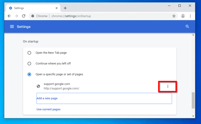 Set Homepage in Chrome (Google Chrome) From Settings or Group Policy