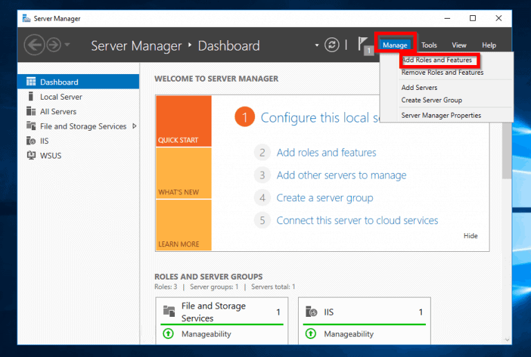 Routing and Remote Access Windows Server 2016: Install Remote Access