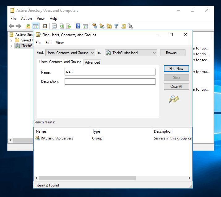 VPN Windows Server 2016 Configuration | Itechguides