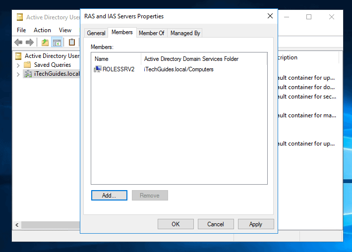 VPN Windows Server 2016 Configuration | Itechguides