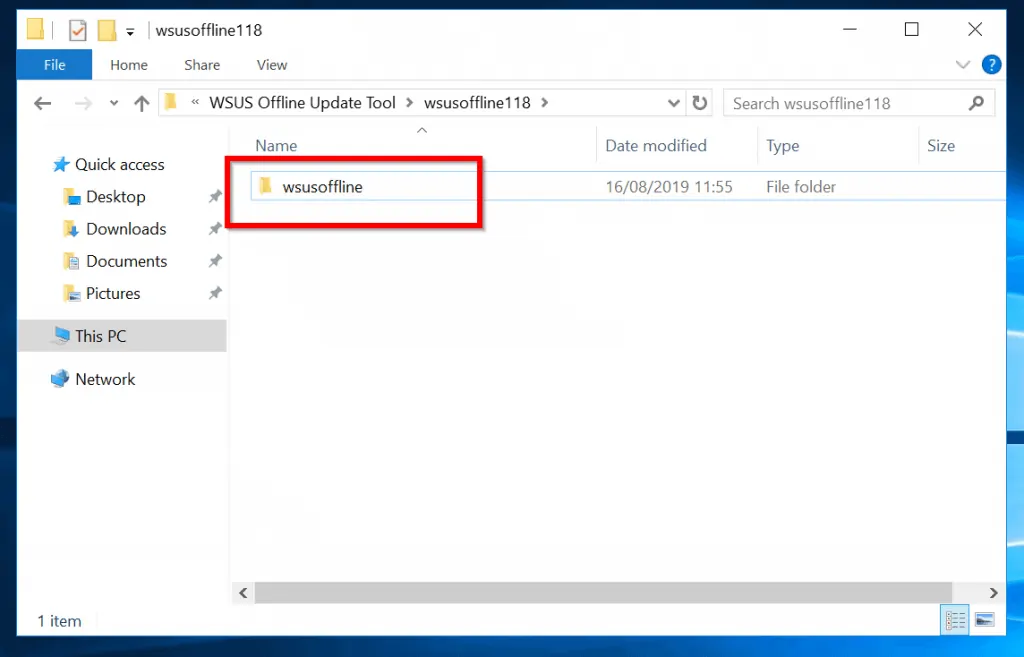 WSUS Offline Update: Install Microsoft Updates to Offline Computers