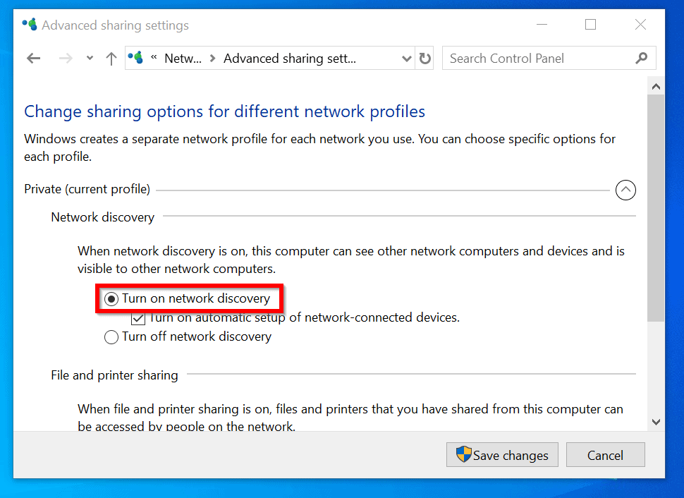 Network Discovery Keeps Turning Off in Windows 10 [Fixed] - Itechguides