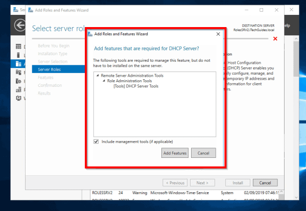 How to Setup DHCP Server 2016 | Itechguides.com