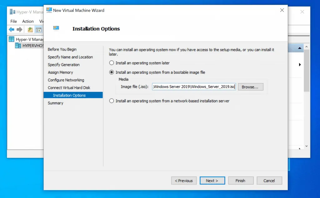 How To Install Windows Server 2019 On A Hyper V Vm Itechguides