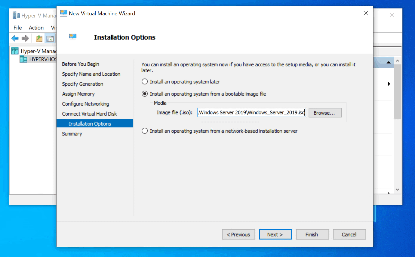 Install Windows Server 2019 On Hyper V Itechguides