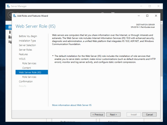 Configure WSUS Server 2019: Install and Configure WSUS in Server 2019