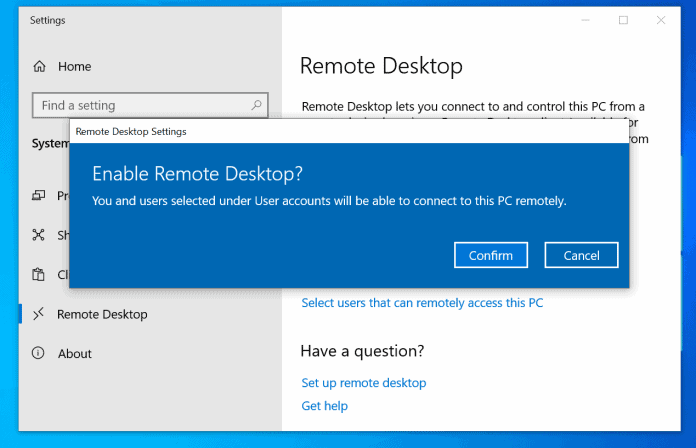 How to Turn on Remote Desktop on Windows 10 (2 Methods) - Itechguides