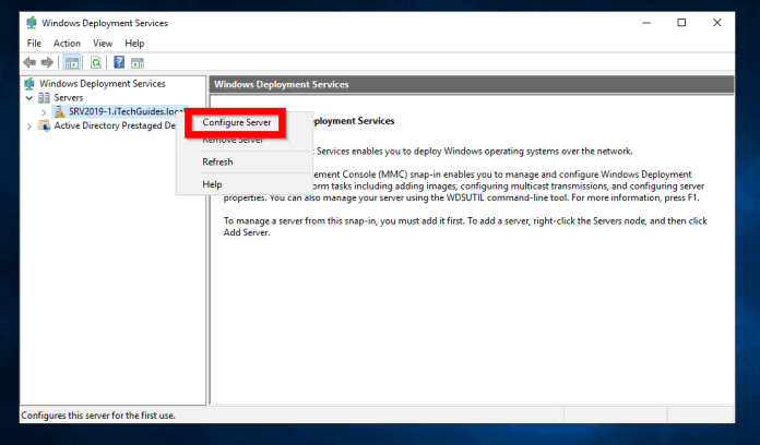How to Install and Configure WDS in Server 2019 - Itechguides