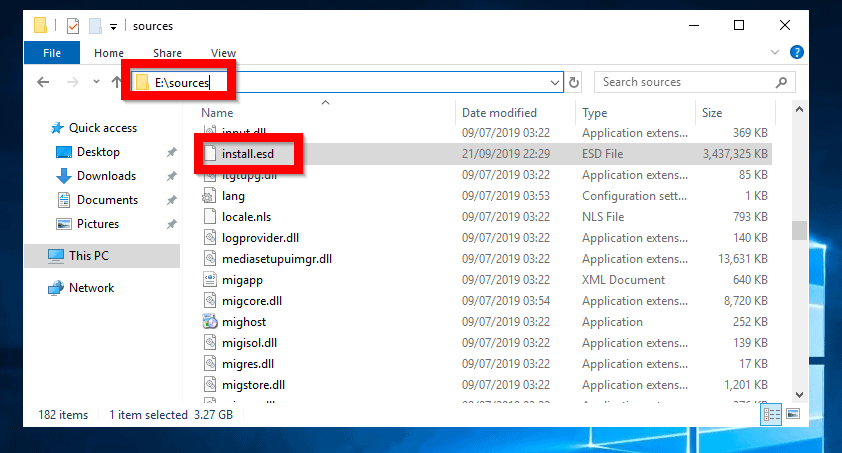 How to Convert Windows 10 Install.esd to Install.wim (2 Methods ...