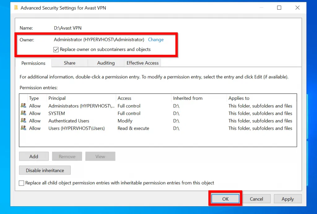 How to Take Ownership of a Folder in Windows 10 (2 Methods) - Itechguides