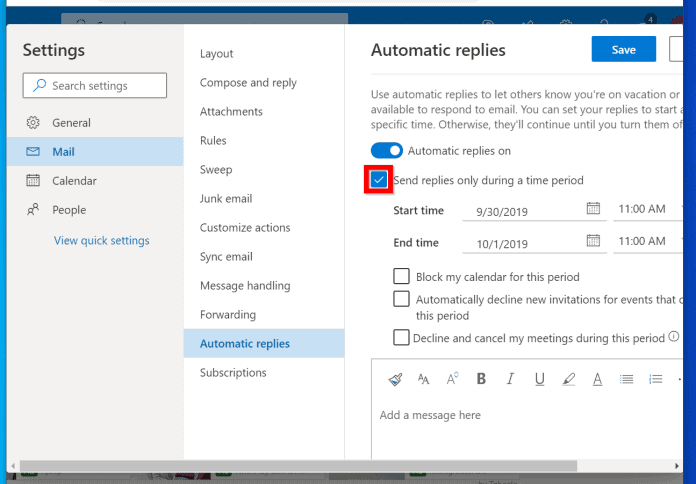 Out of Office Auto Reply for Outlook, Outlook.com and Gmail