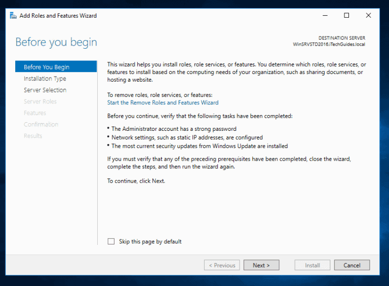 Create System Image Server 2016 in 2 Easy Steps | Itechguides.com