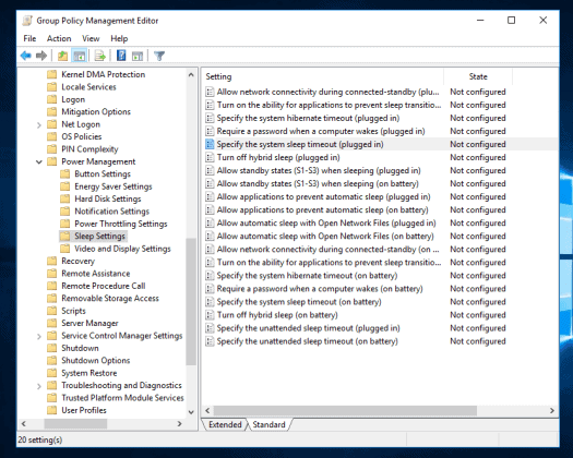 Windows Server 2016 Lock Screen Timeout: Set from Desktop or GPO
