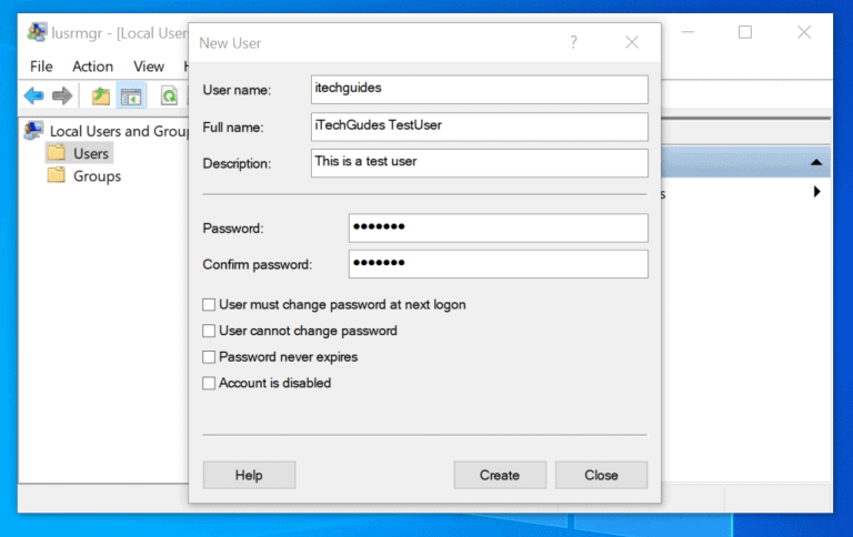 Add Local User Windows 10: How to Add a Local User in Windows 10