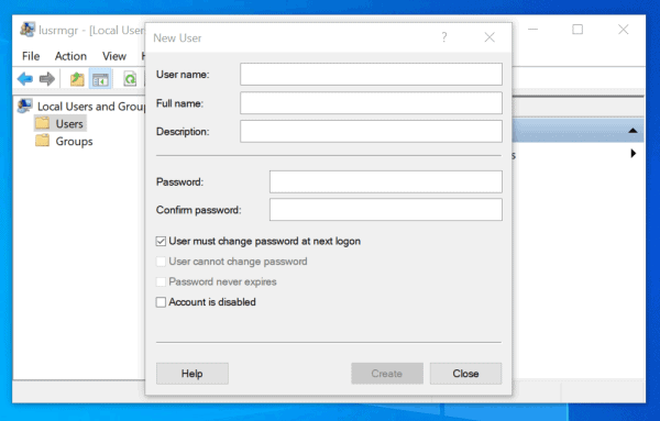 Add Local User Windows 10: How to Add a Local User in Windows 10
