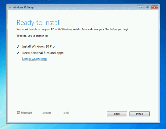 Update Windows 7 to Windows 10 Free (2 Upgrade Methods)