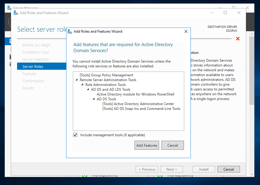 How to Install Active Directory Role in Server 2016 - Itechguides