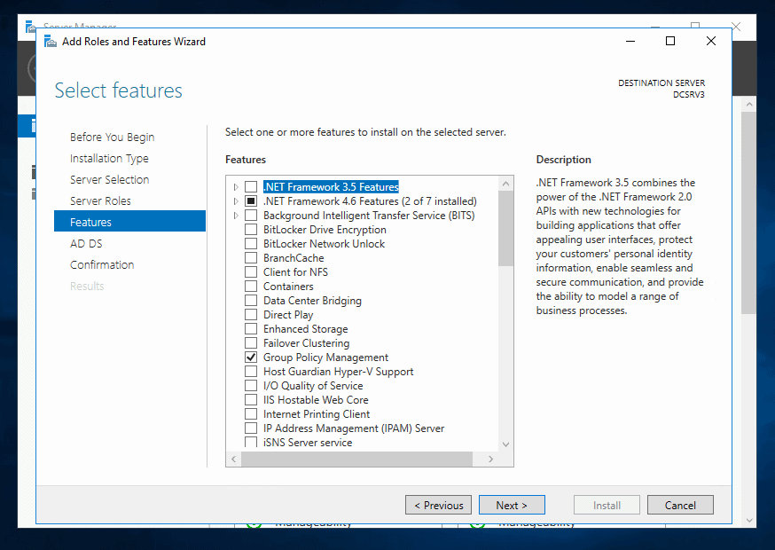 How to Install Active Directory Role in Server 2016 - Itechguides