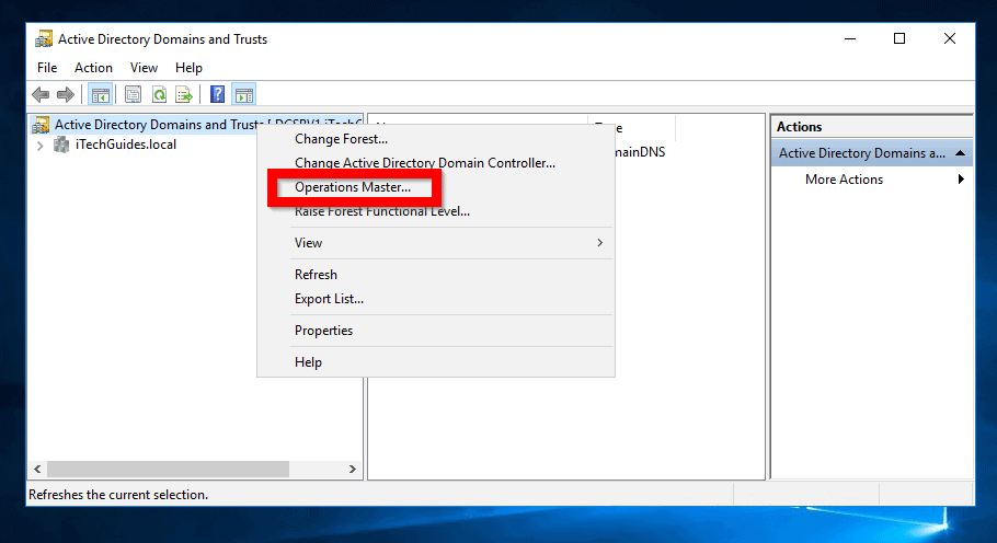 How to Check FSMO Roles Holders in Active Directory - Itechguides
