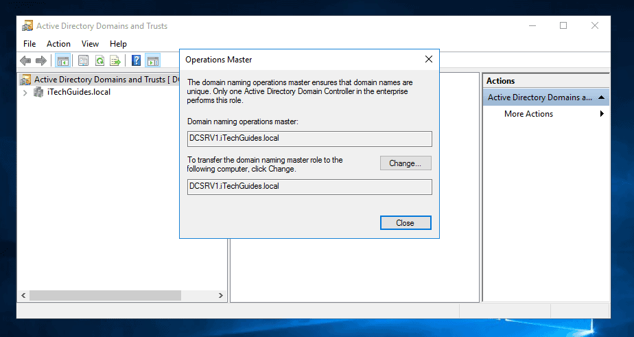 How to Check FSMO Roles Holders in Active Directory - Itechguides